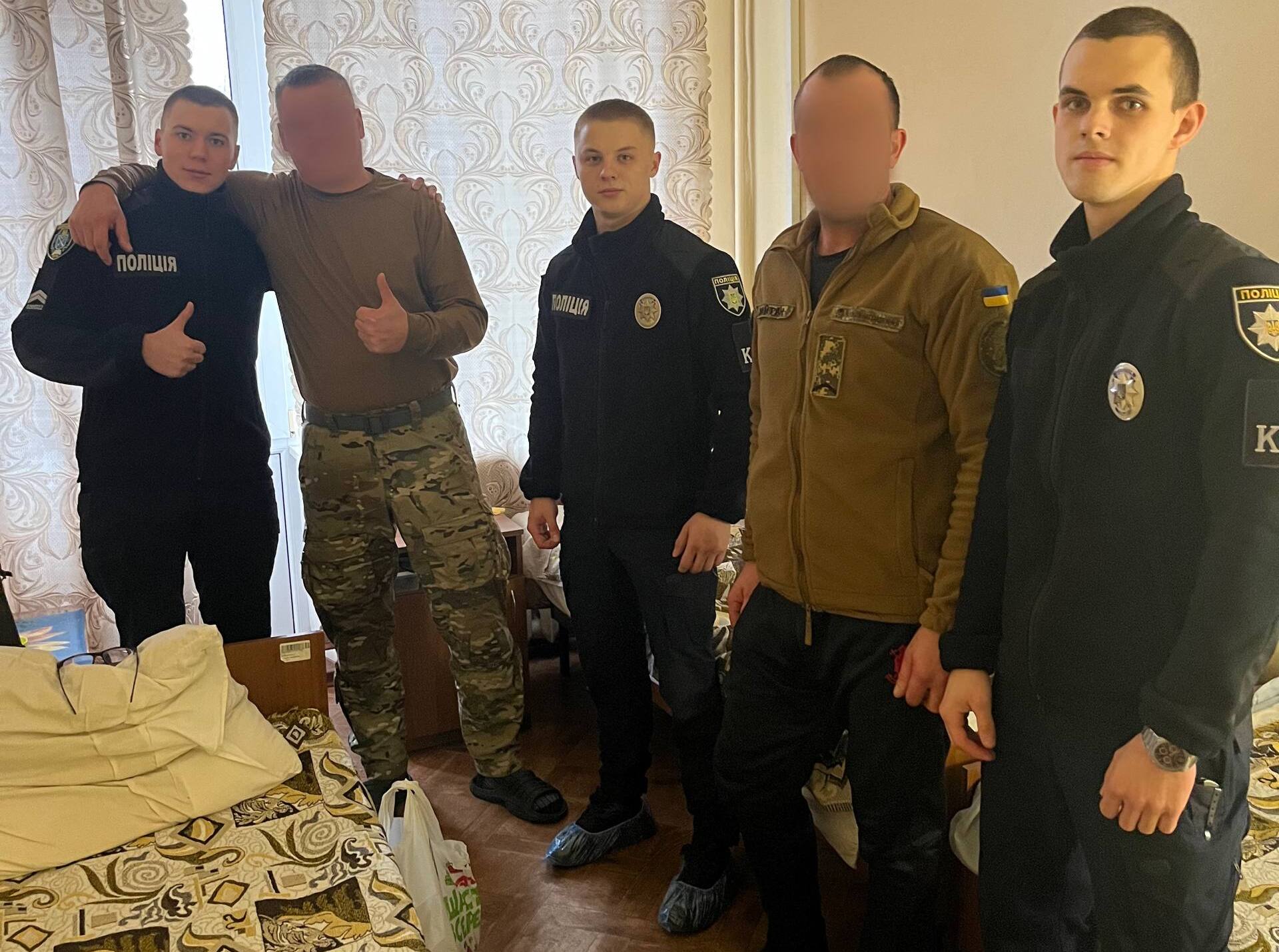DSUIA Cadets Visited Wounded Soldiers