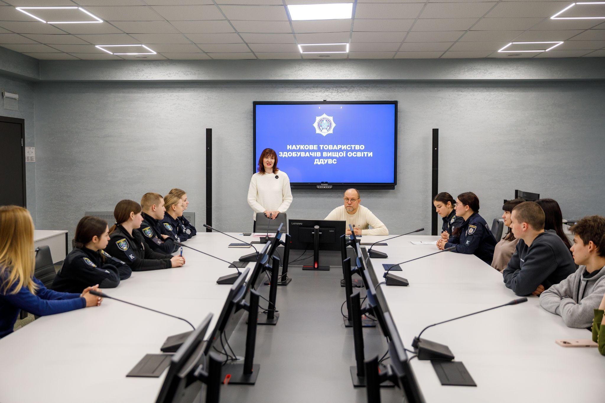 A regular meeting of the Scientific Society of Higher Education ...