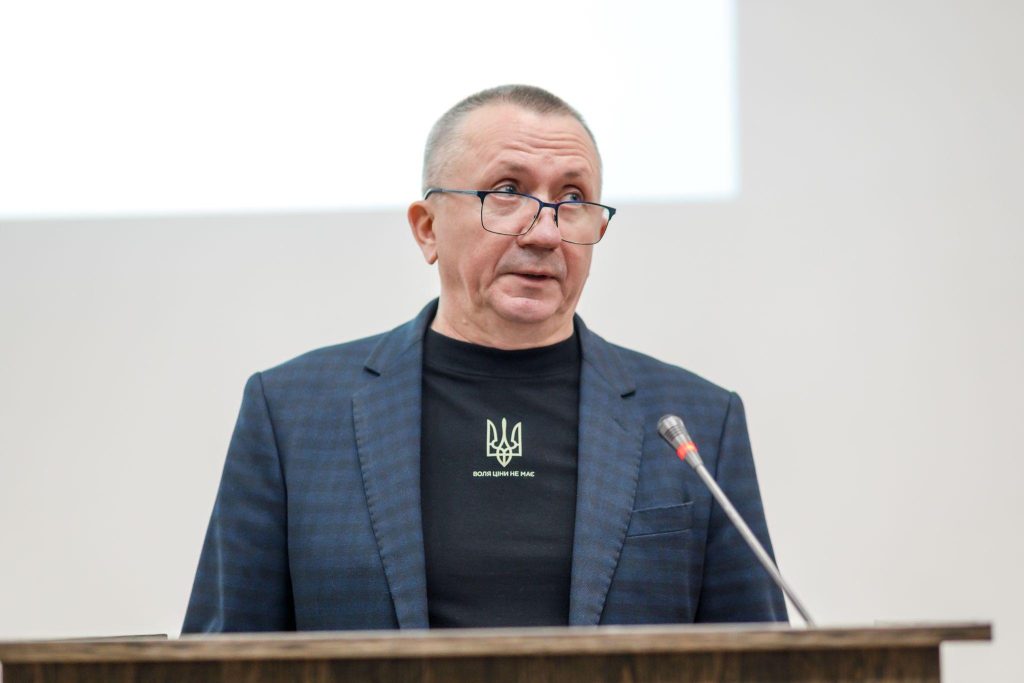 A conference of the labor collective was held at the Dnipro State ...