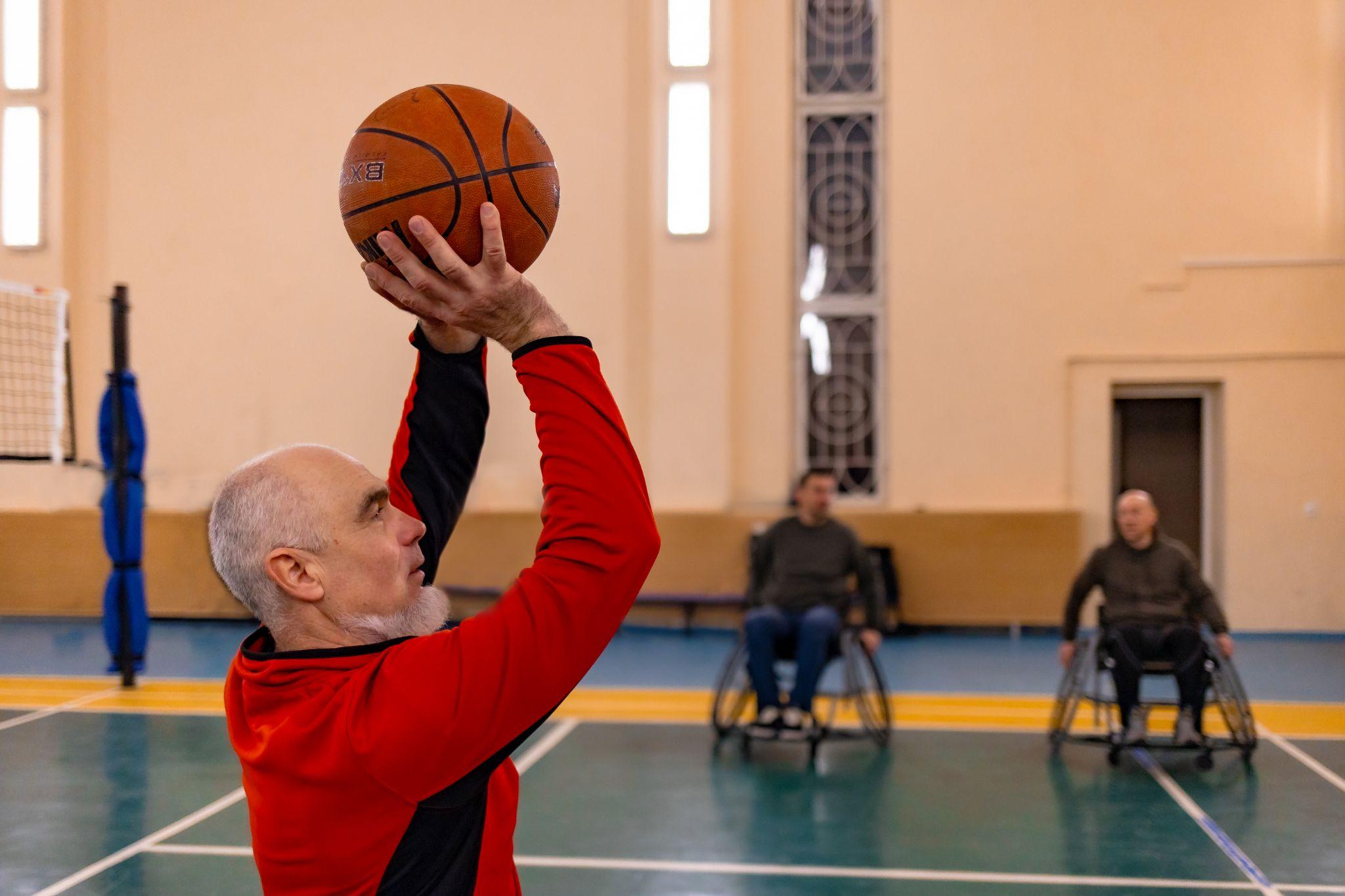 Adaptive Basketball Team Training Continues at DSUIA